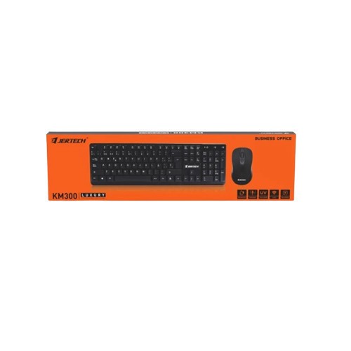 Keyboard and Mouse - Combo Pack Wireless - Jertech KM300 - PCX - Brand ...