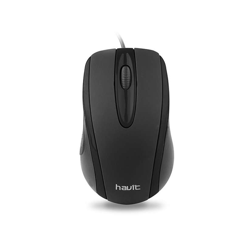 HAVIT MS-753 BLACK USB OPTICAL MOUSE - PCX - Brand New And Used ...